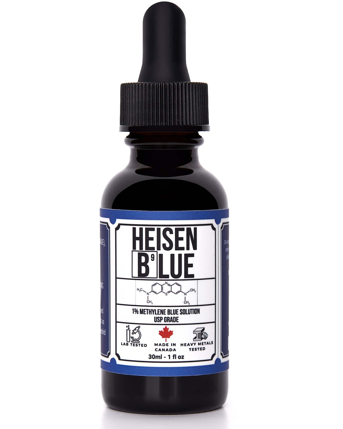 Heisen Blue – High-Purity Methylene Blue Solution