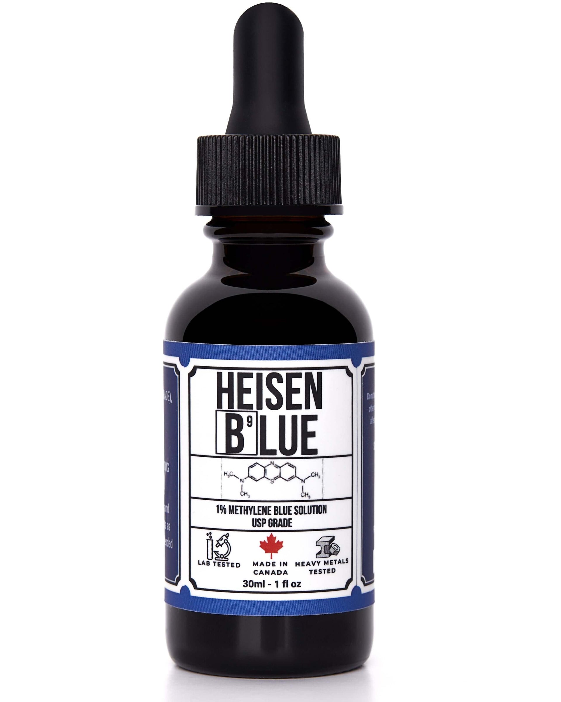 Heisen Blue – High-Purity Methylene Blue Solution